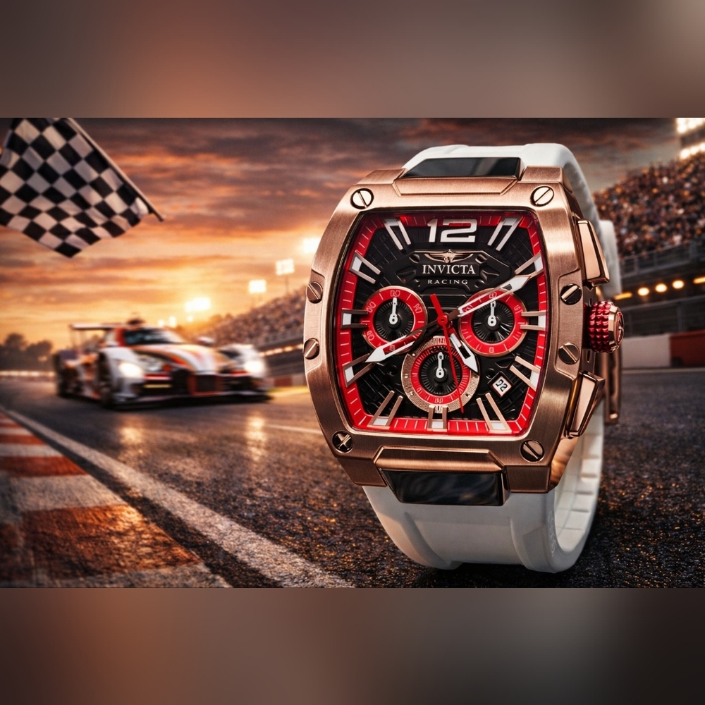 Invicta | Accessories | Invicta Racing Mens Model 4847 Chronograph ...